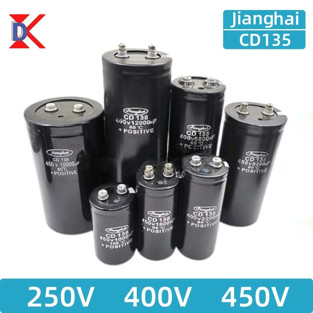 JiangHai-Bolt-Electrolytic-Capacitor-Inverter-250V-400V-450V-1000UF ...