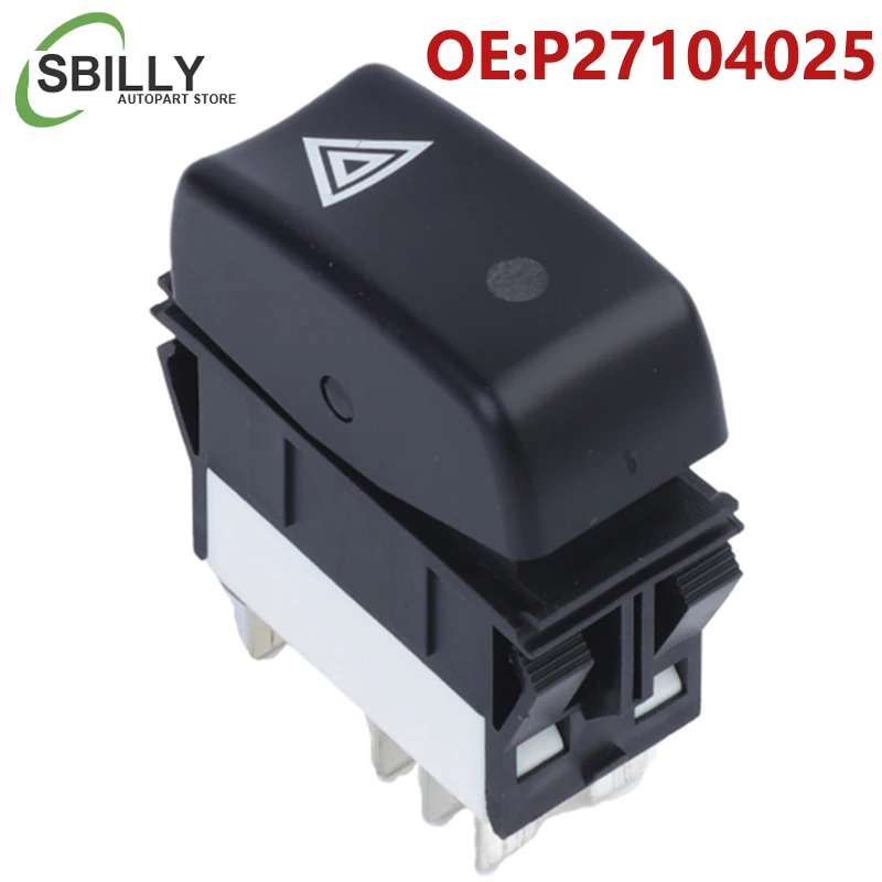 P27104025 Car Hazard Warning Switch Button for Kenworth Trunk Car Auto ...