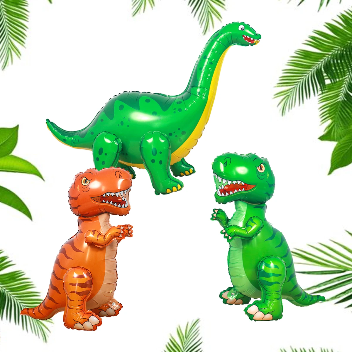 Bal-o-Autoportante-Bonito-do-Dinossauro-3D-T-Rex-Pesco-o-Longo-Bal-o ...