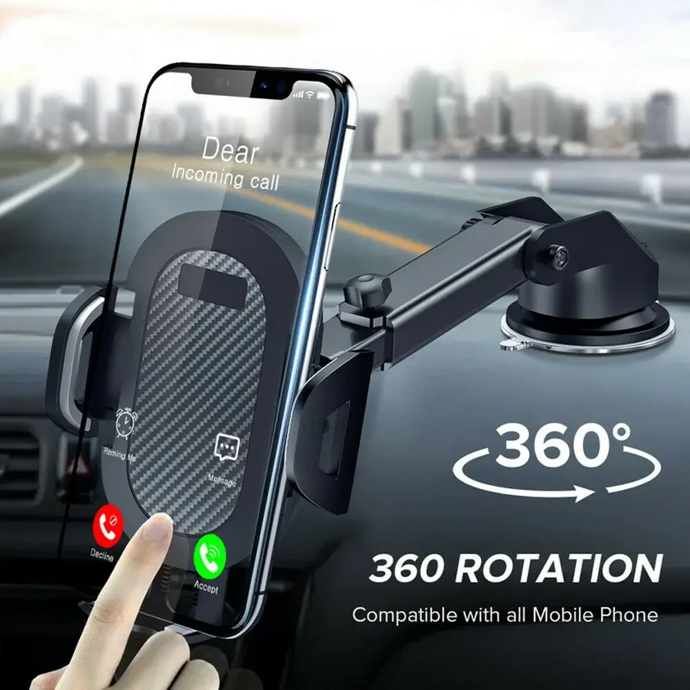 Sucker-Car-Phone-Holder-Mount-Stand-GPS-Telefon-Mobile-Cell-Support-For ...