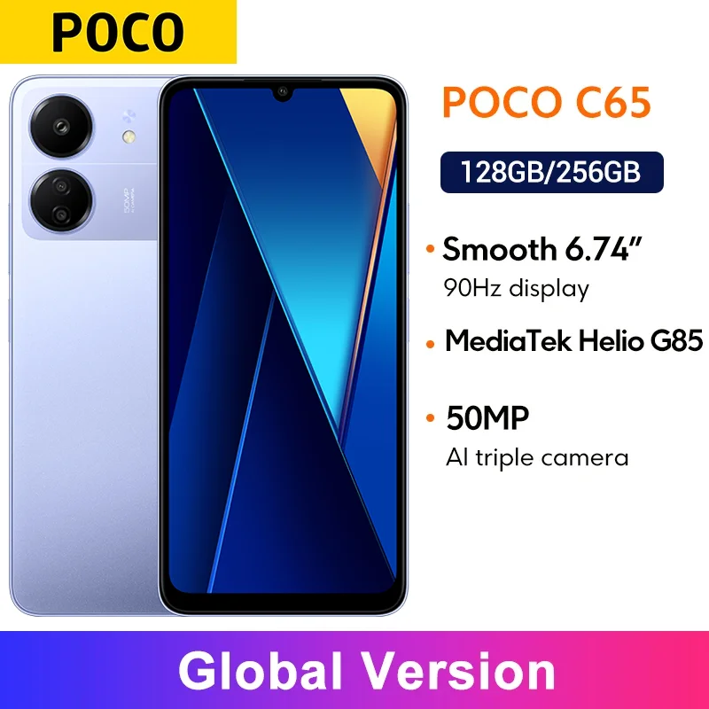 POCO-C65-Global-Version-MediaTek-Helio-G85-Octa-Core-6-74-90Hz-Display ...