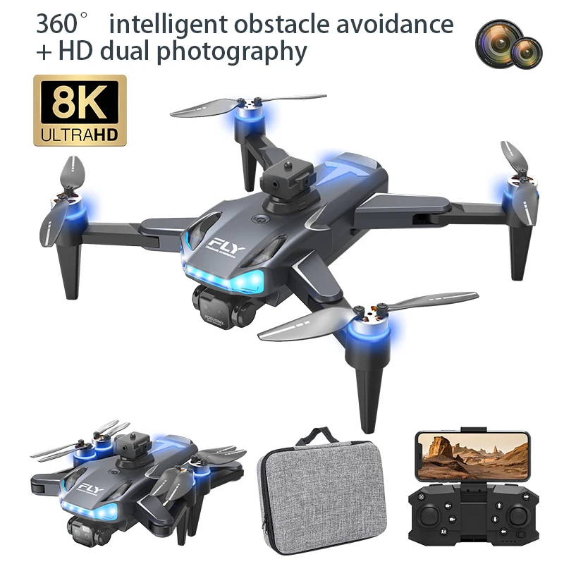 New-M12-Folding-Drone-Brushless-Motor-8K-HD-Dual-Camera-Drones ...