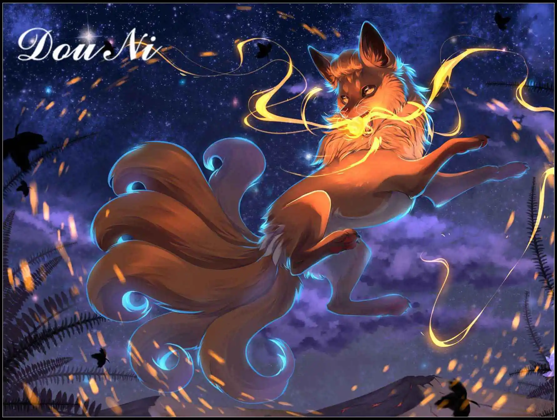 Anime Fox Spirit Wallpaper