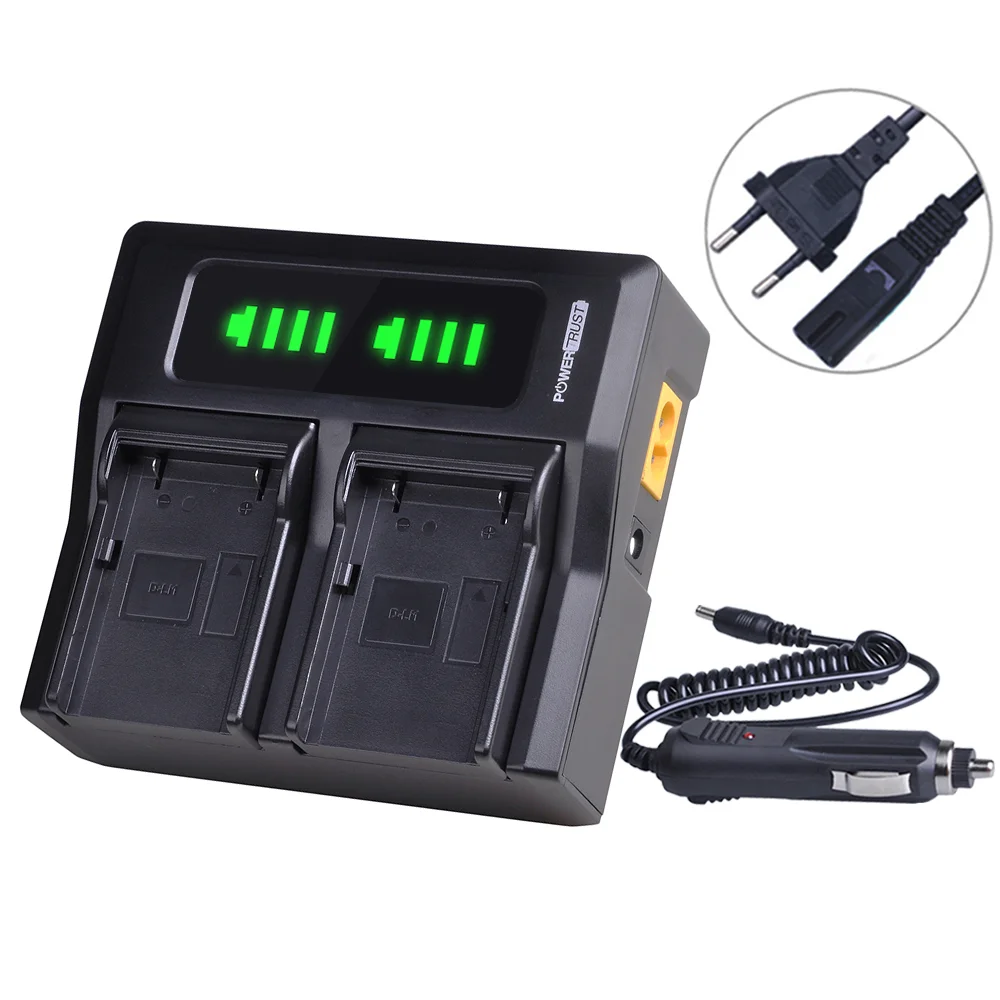 1x 54344 Battery Charger with LED display for Trimble 29518 46607 52030 ...
