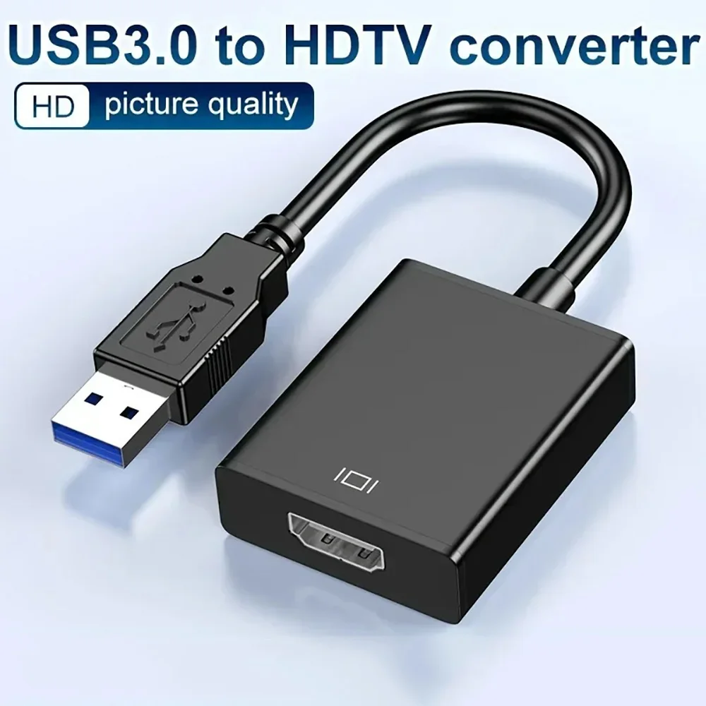USB-to-HDMI-Adapter-HD-1080P-USB-3-0-to-HDMI-Compatible-Converter ...