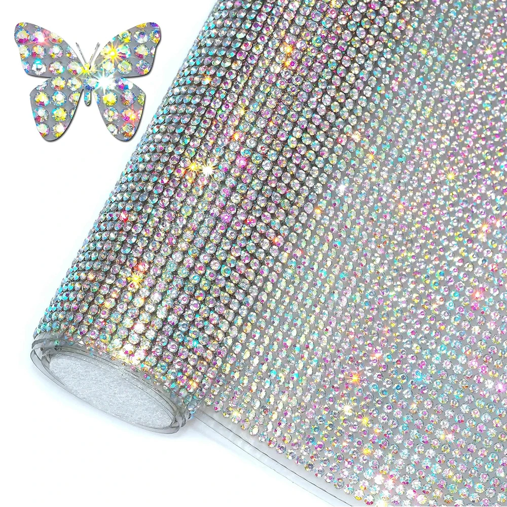 Bling-Rhinestone-Sticker-DIY-Car-Decoration-Stickers-Self-Adhesive ...