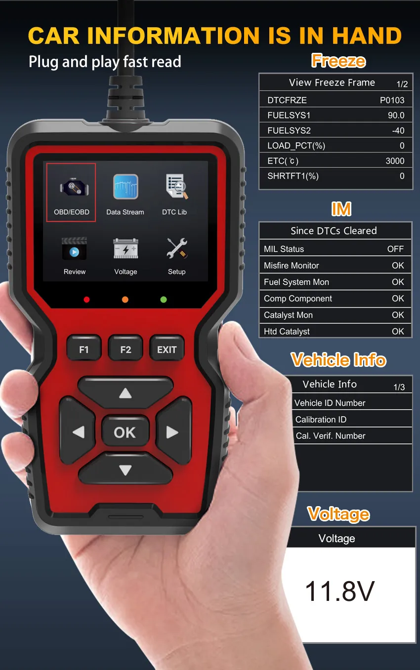V519-OBD-Car-Scanner-Engine-Fault-Code-Reader-Reading-Data-ELM327-OBD2 ...