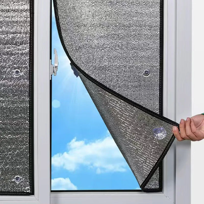 Windows-Sunshades-Anti-UV-Aluminum-Foil-Sun-Visor-Glass-Insulation-Film ...