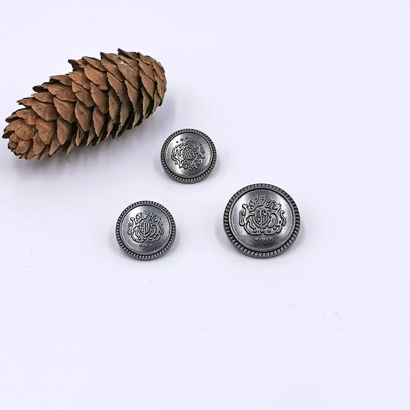 Vintage-50PCS-pack-Metal-Pattern-Mushroom-Buttons-For-Hand-Sewn-Garment ...