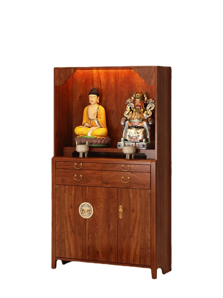YY-Altar-God-of-Wealth-Cabinet-Worship-Table-Shrine-New-Chinese-Simple ...