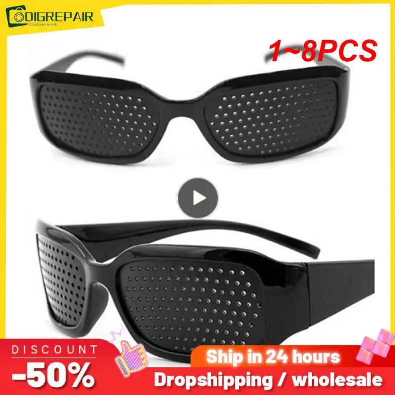 1-8PCS-Vision-Care-Wearable-Corrective-Glasses-Improver-Stenopeic-Pin ...