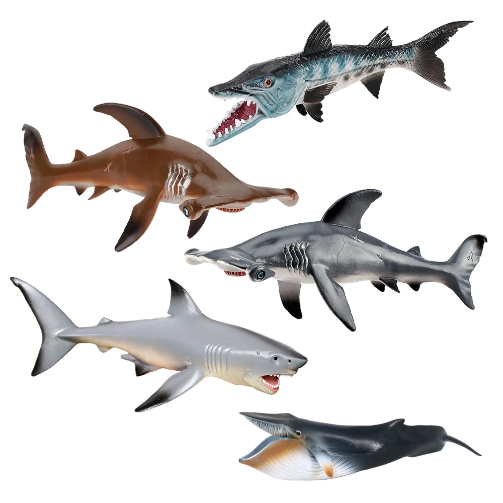 Simulation-PVC-Big-Size-Shark-Sea-Life-Animal-Figurines-Megalodon ...