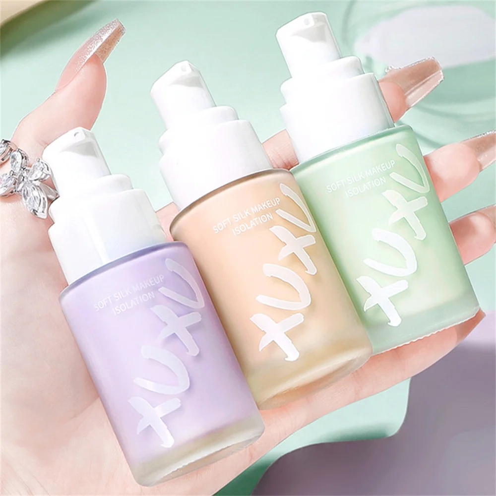 3 Colors Facial Isolation Cream Moisturizing Makeup Primer Light ...