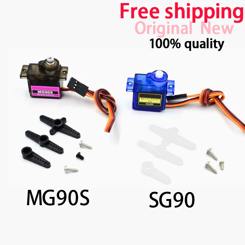 MG90S SG90 Micro Servo Motor 180/360 Degree Metal /Plastic Gear 9g ...