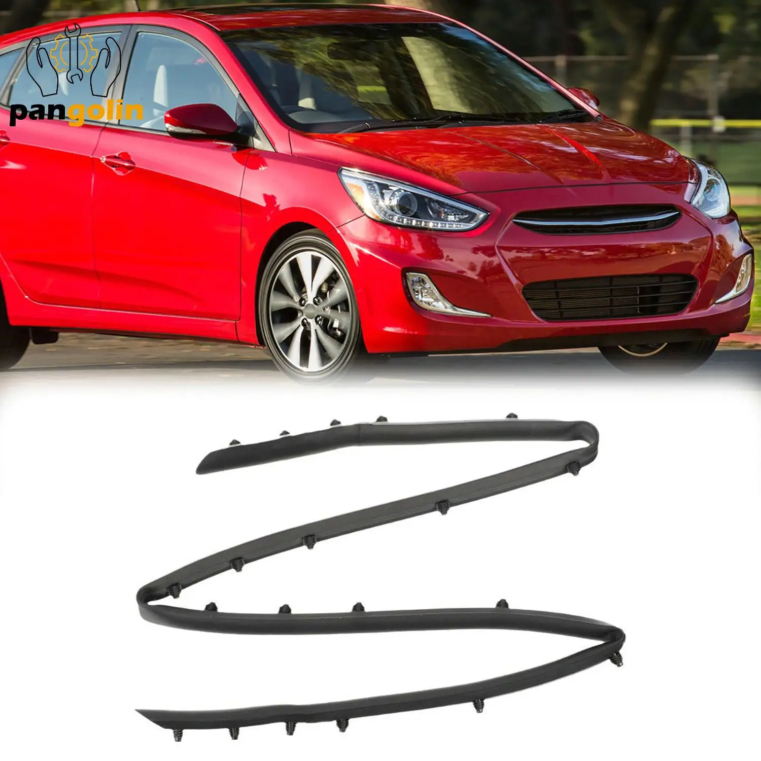 1pc-Front-Bumper-Shield-Rubber-Seal-Strip-Trim-86357-1R000-For-2012 ...