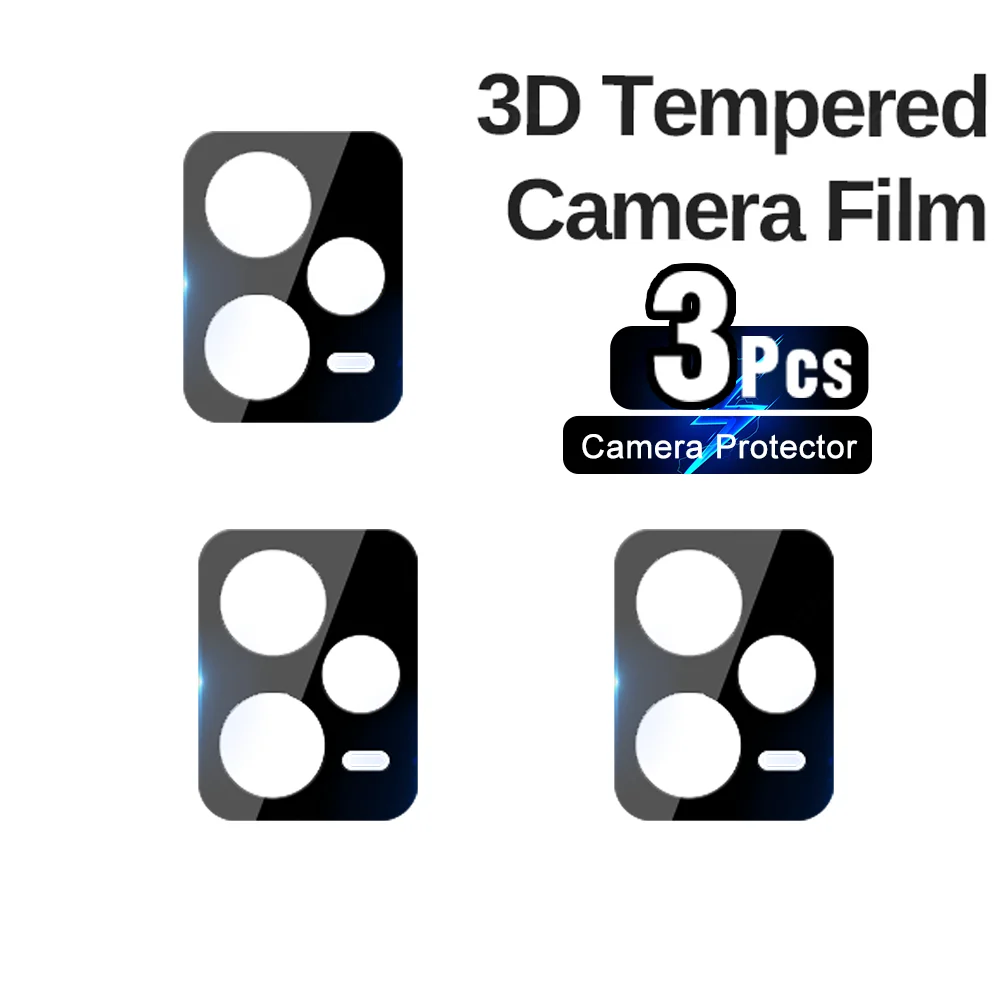 For-Xiaomi-Redmi-Note-12-Pro-5G-3Pcs-3D-Camera-Screen-Protector-Case ...