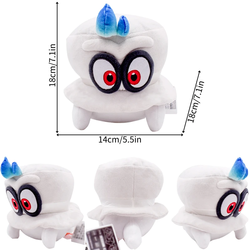 Peluche de Mario Bros, Bowser Jr., Princesa Peach, Yoshi, Ludwig ...