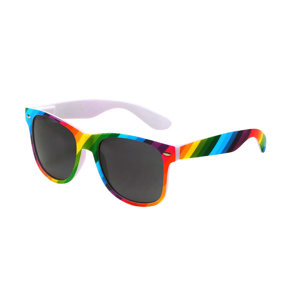 1pc-Creative-Rainbow-Sunglasses-Summer-Fashion-Accessories-Black-Lens ...