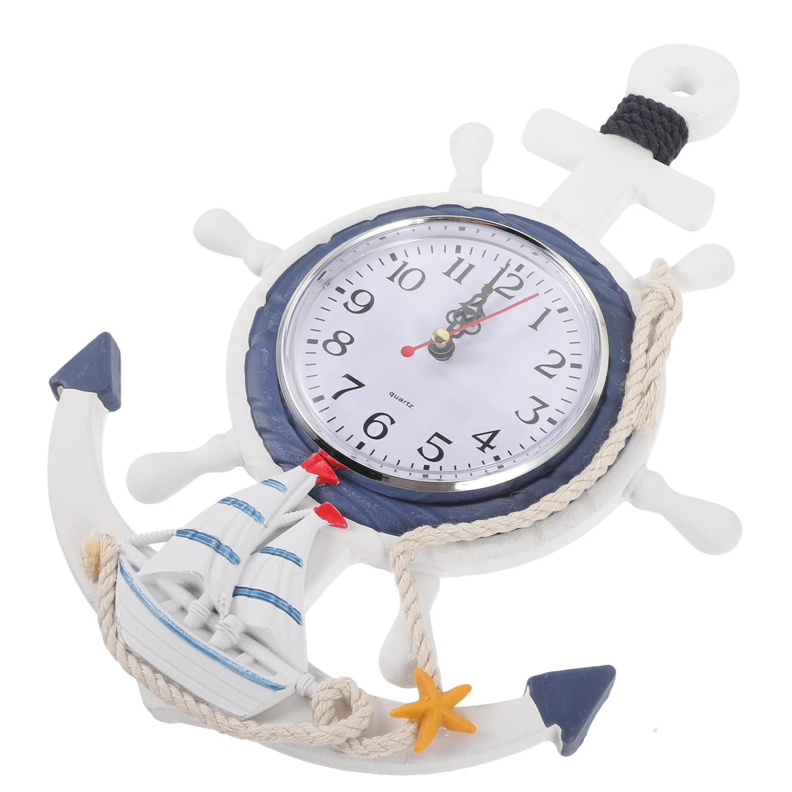 Clock by the Sea: Does This Mediterranean Anchor Wall Clock Really ...