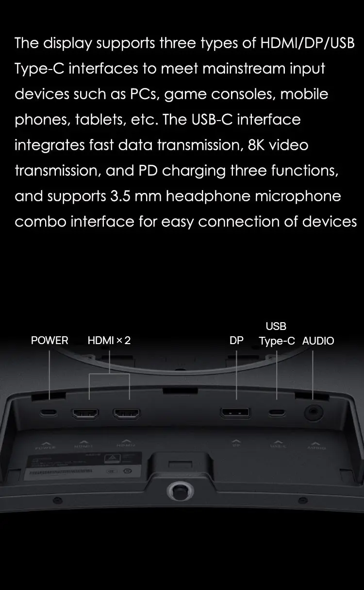 HUAWEI MateView GT Curved Monitor 34 Inch WQHD 3K 21:9 3440×1440 165Hz ...