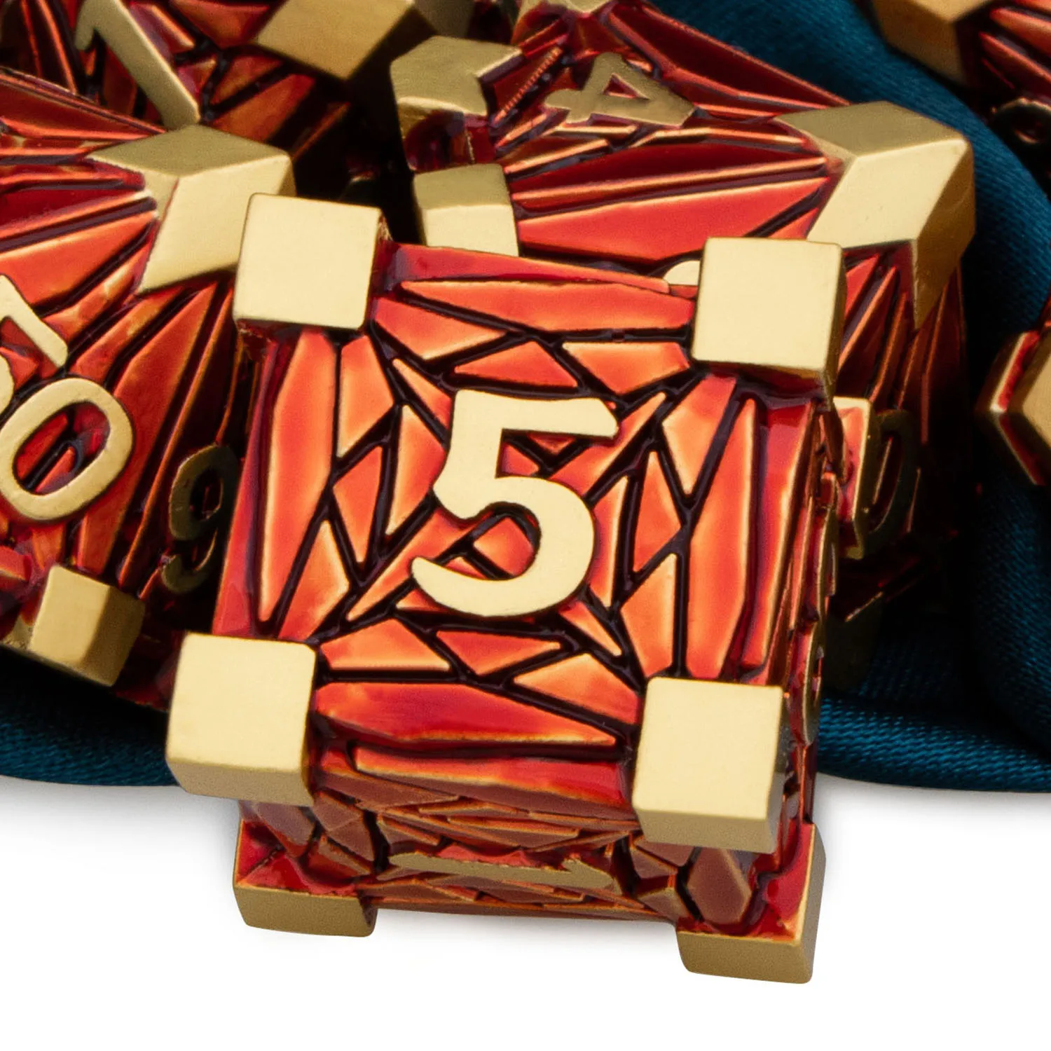 DND-Dice-Set-Red-Dungeon-and-Dragon-Metal-Polyhedral-Dice-for-RPG-Role ...