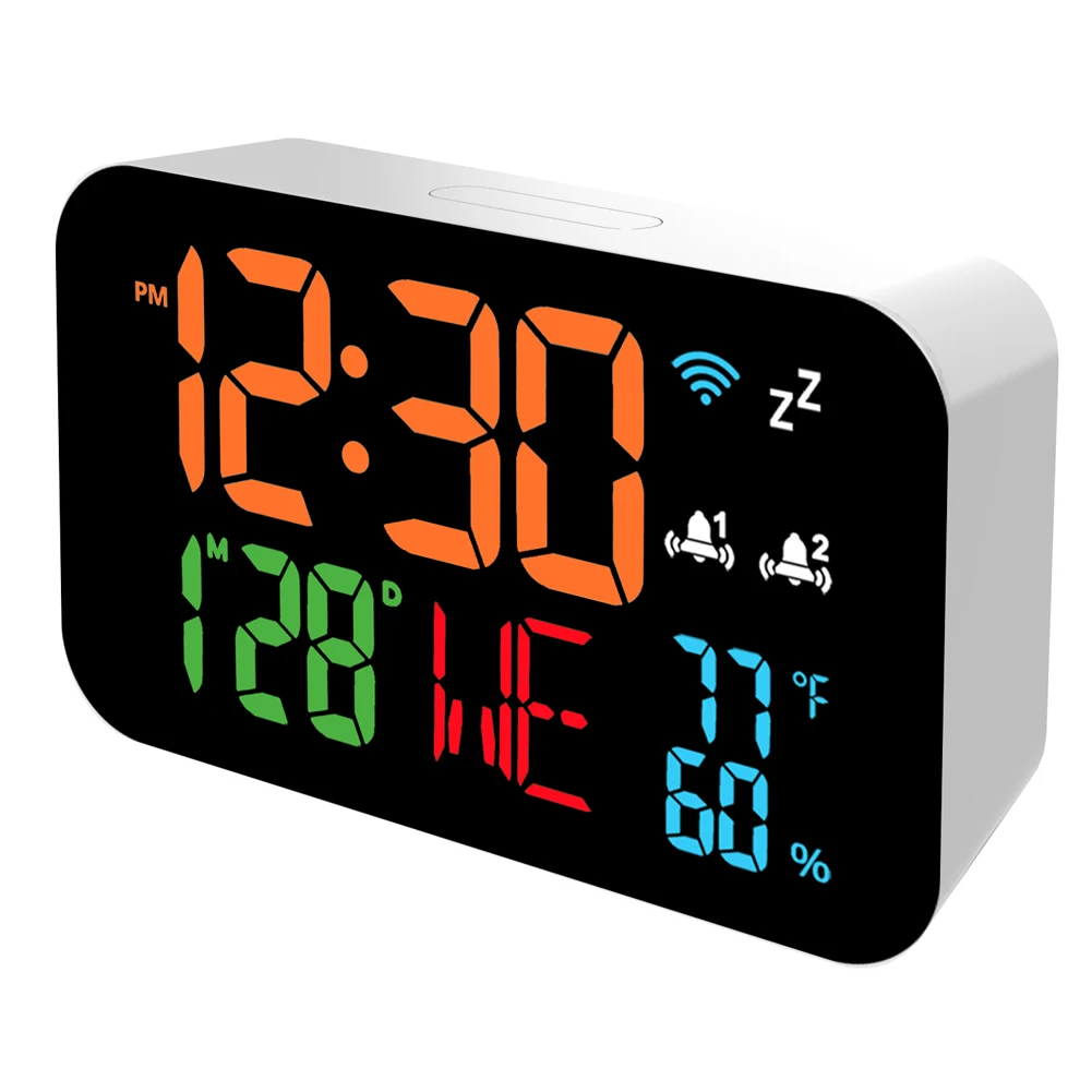 Tuya-reloj-inteligente-de-escritorio-con-WiFi-higr-metro-term-metro-con ...