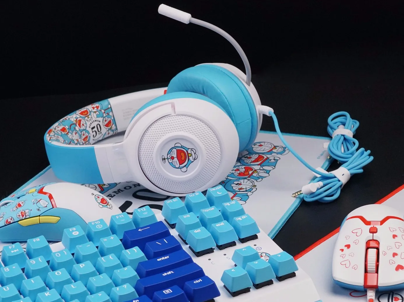 Original-razer-doraemon-fone-de-ouvido-50th-anivers-rio-edi-o-limitada ...