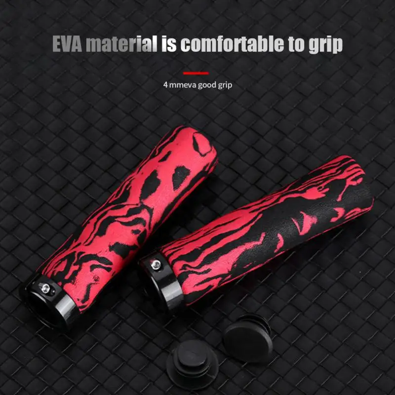 2-PCS-Bicycle-Grips-MTB-Road-Bilateral-Locking-Bicycle-Grip-Cover-Anti ...