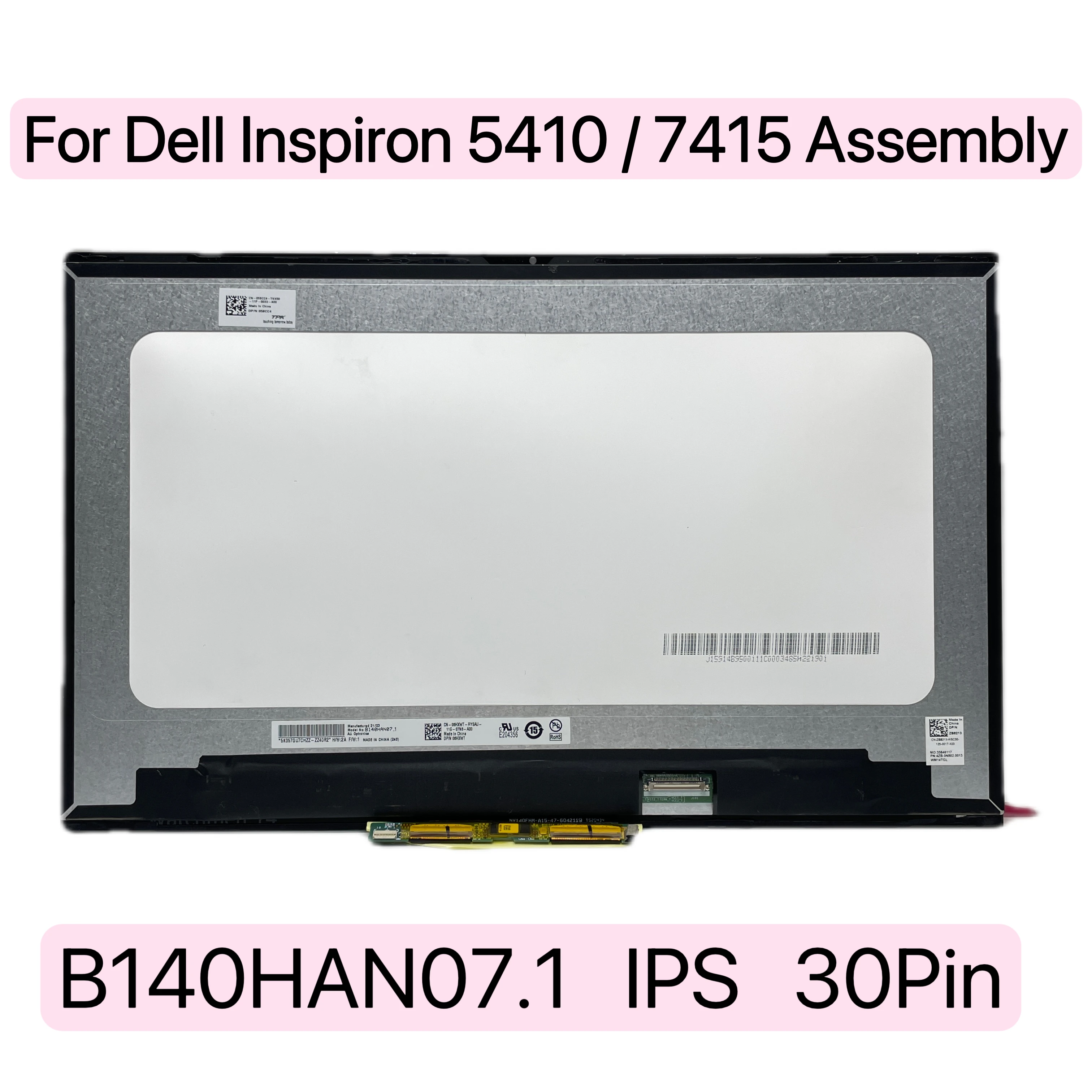 For-Dell-Inspiron-5410-7415-P147G-P147G001-P147G002-FHD-LCD-Touch ...