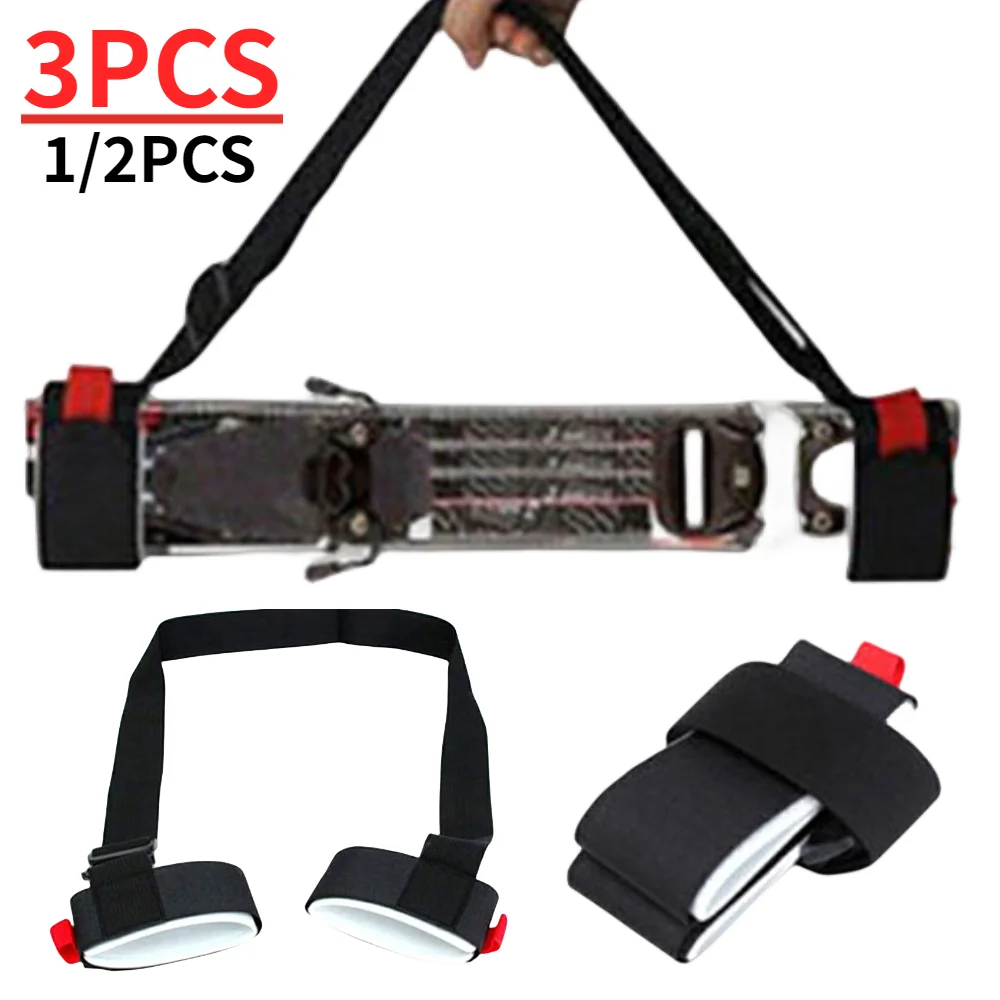 Ski-Pole-Carrier-Strap-Adjustable-Ski-Shoulder-Hand-Carrier-Lash-Handle ...