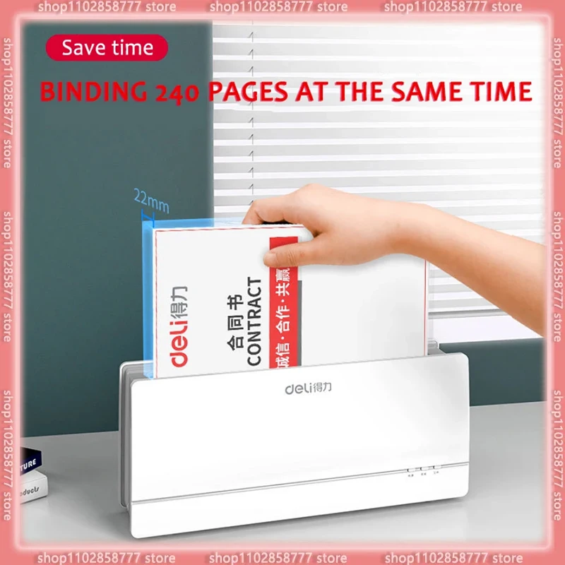 Hot-Melt-Glue-Binding-Machine-Book-Binding-Contract-Office-Home-Text ...