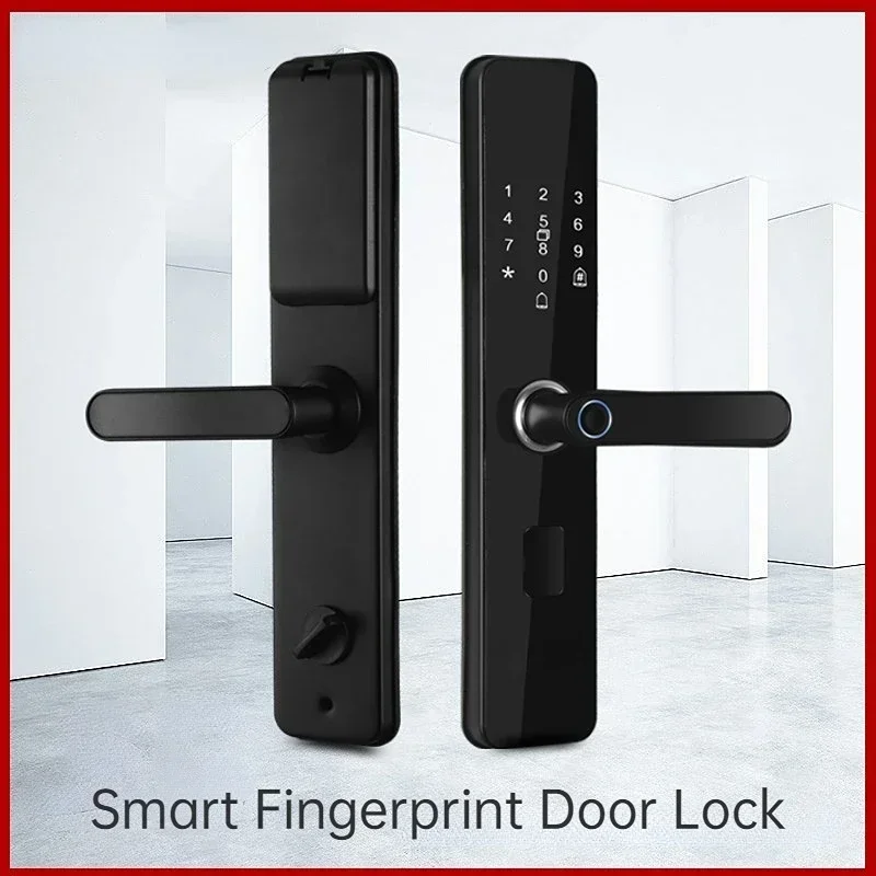 Smart-Fingerprint-Electronic-Door-Lock-With-Biometric-Fingerprint-IC ...