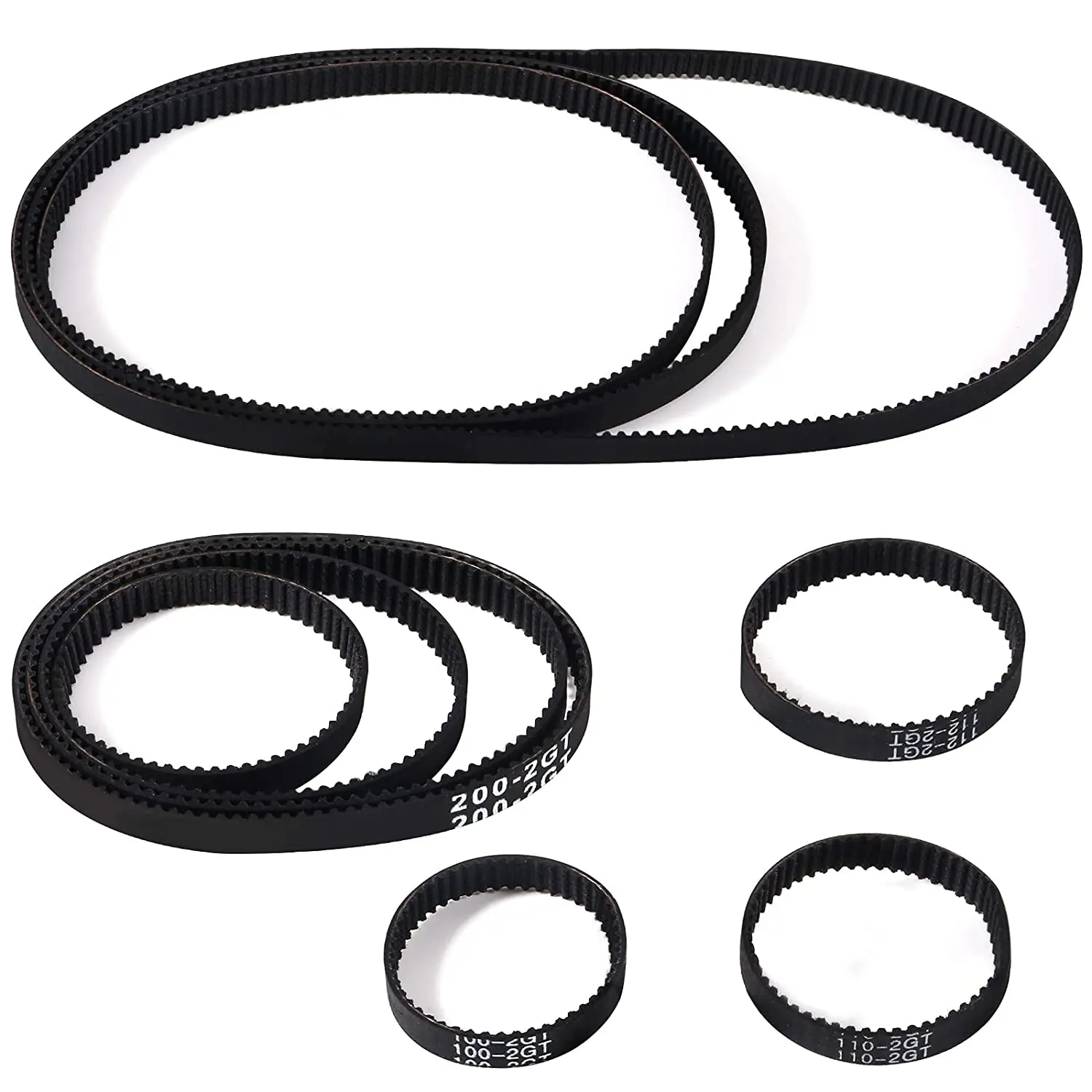 2gt Timing Belt 6mm | 2gt Belt 6mm 110mm | Rubber Timing Belt | 2gt ...