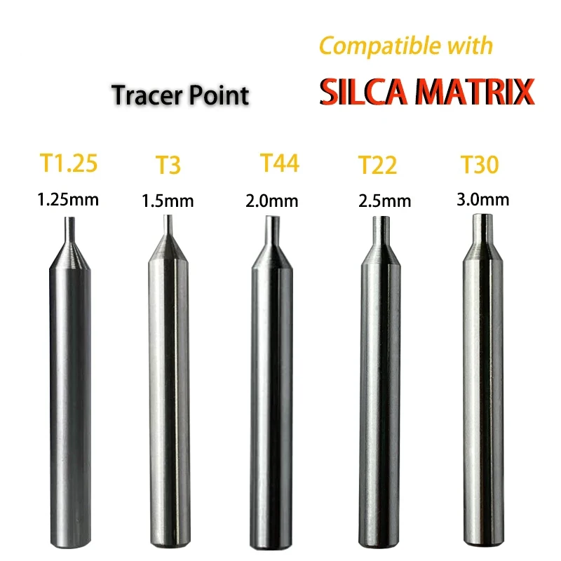 SILCA MATRIX Key Machine Tracer Point T3 (1.5mm) T44 (2.0mm）T22 (2.5mm ...