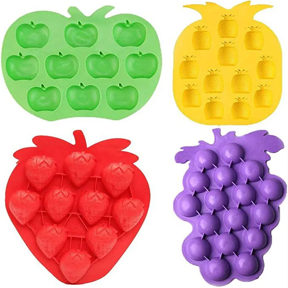 Fruit-Silicone-Cake-Mold-Apple-Pineapple-Strawberry-DIY-Chocolate-Ice ...