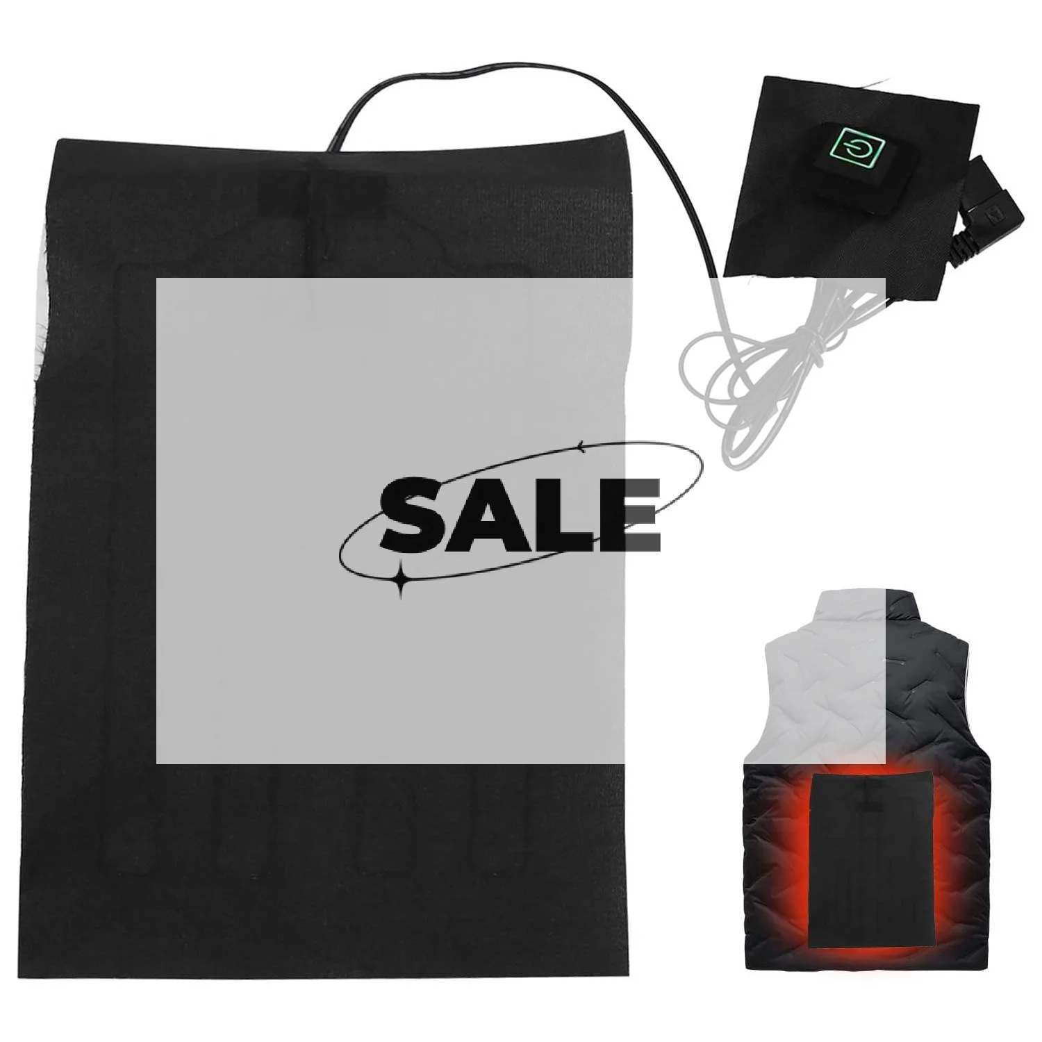 Electric Heating Pad Temperature Adjustable 45℃-65℃ Electric Heating ...