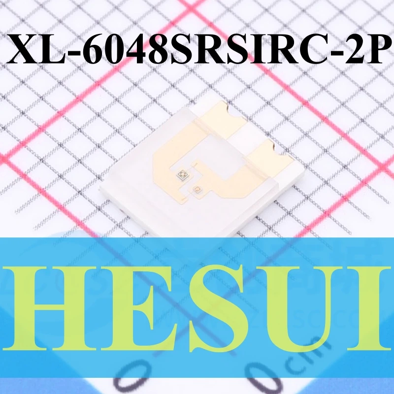 1-10PCS-Infrared-transmitting-tube-XL-6048SRSIRC-2P-Original-SMD-4 ...
