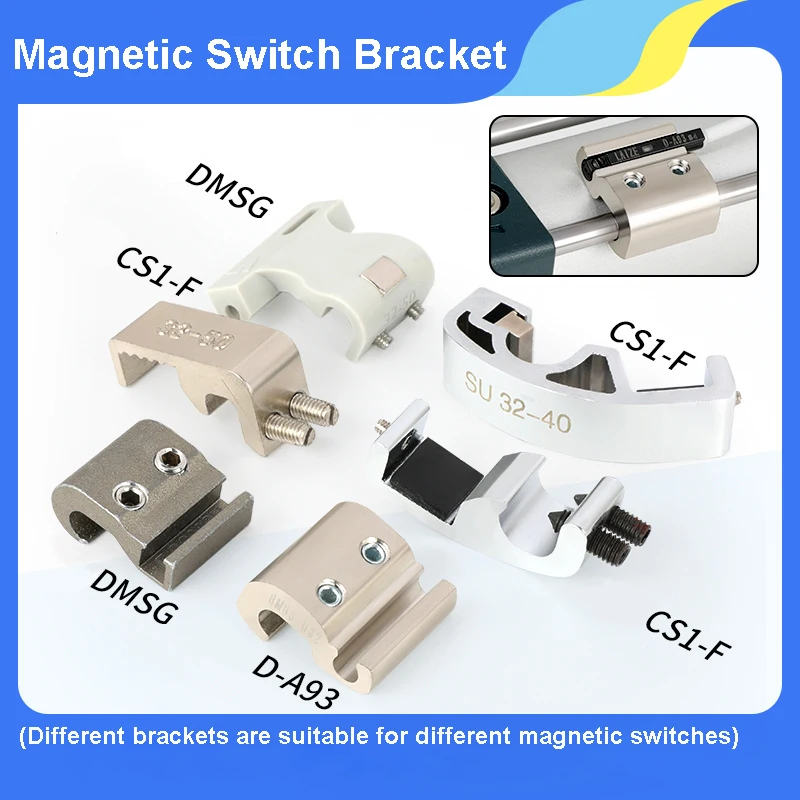 SC/SI Cylinder Magnet Switch Bracket Pneumatic Air Cylinder Sensor ...