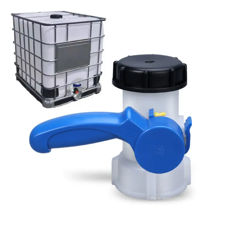 IBC 1000L Ton Drum Water Tank Valve DN50 Ball Valve DN40 Butterfly ...