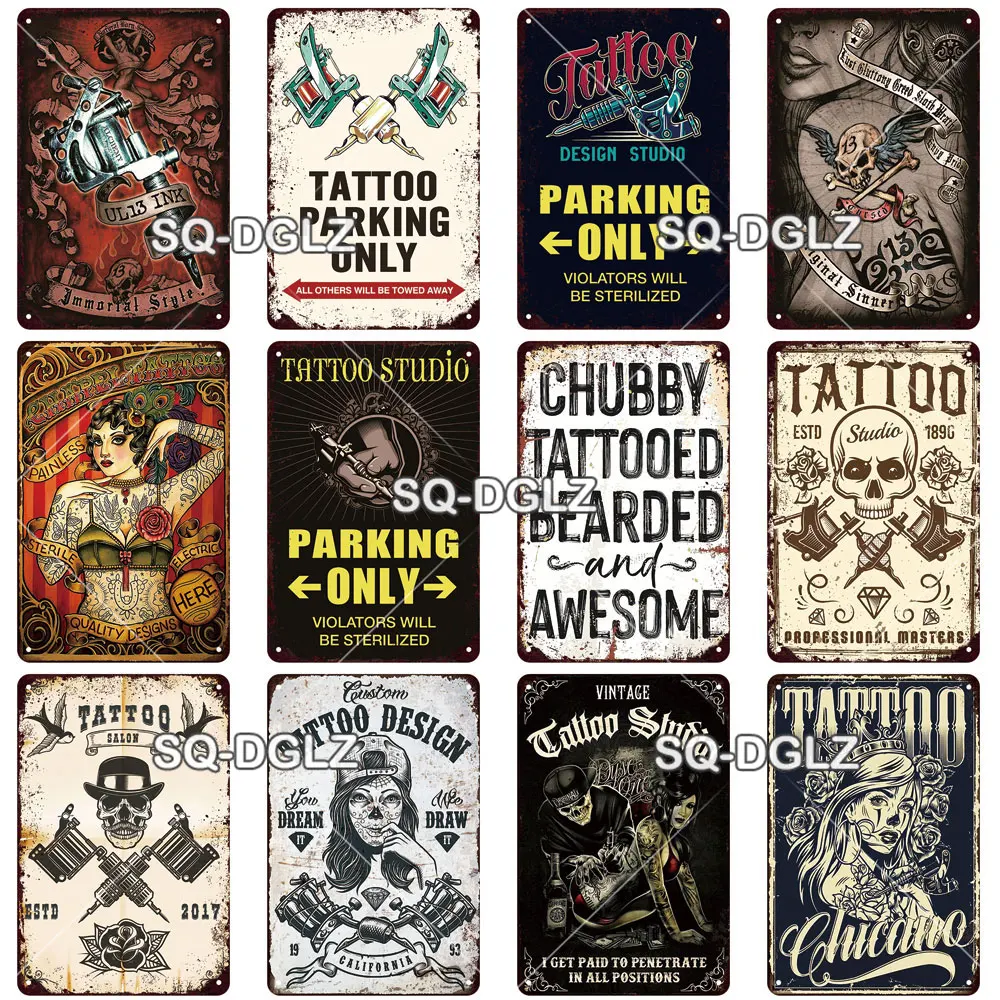 Vintage Tattoo Signs