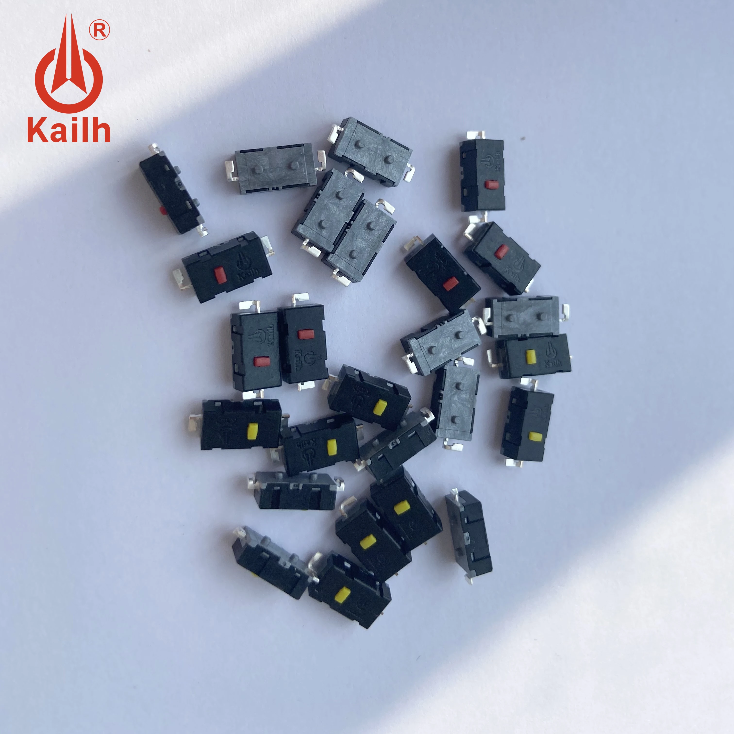 5pcs-Kailh-Mini-Micro-Switch-Red-Yellow-2Colors-Mini-SMT-Switch-Button ...