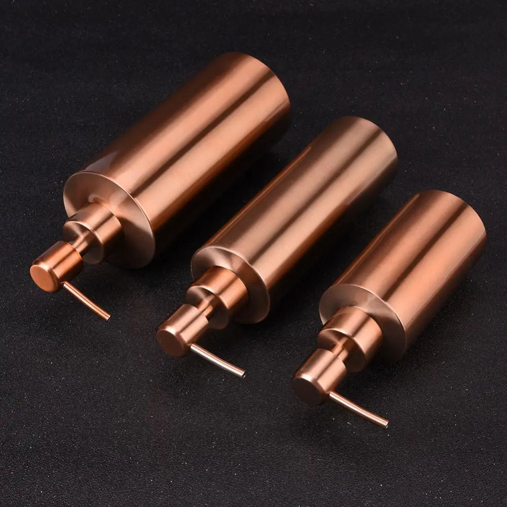 Rose-Gold-Cil-ndrico-Shower-Gel-Garrafas-304-A-o-Inoxid-vel-Soap ...