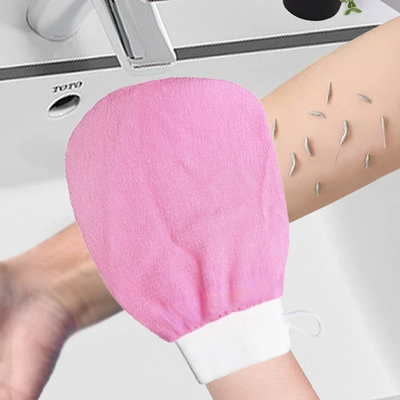 1 Piece Double Sided Hammam Scrub Mitt Magic Peeling Glove Exfoliating ...