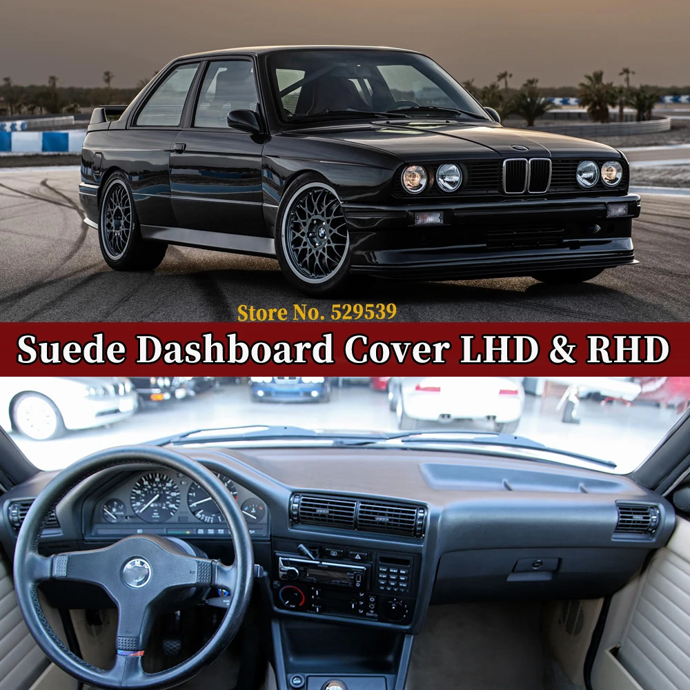 Car Suede Dashmat Automobile Dashboard Cover Dash Mat Anti-uv ...