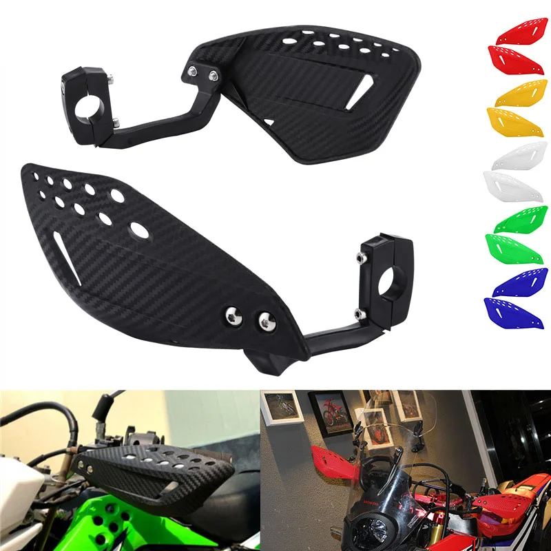 1 Pair 22mm Motocross Hand Guard Handle Protector Shield HandGuards ...