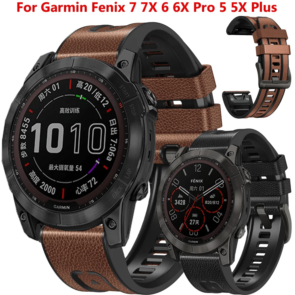 22-26mm-Strap-For-Garmin-Fenix-6-6X-Pro-7-7X-5X-5-Plus-945-3.jpg