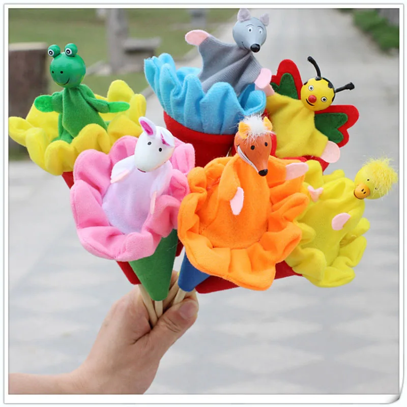 Telescopic-Stick-Doll-Rabbit-Frog-Mouse-Bee-Cartoon-Model-Animal ...
