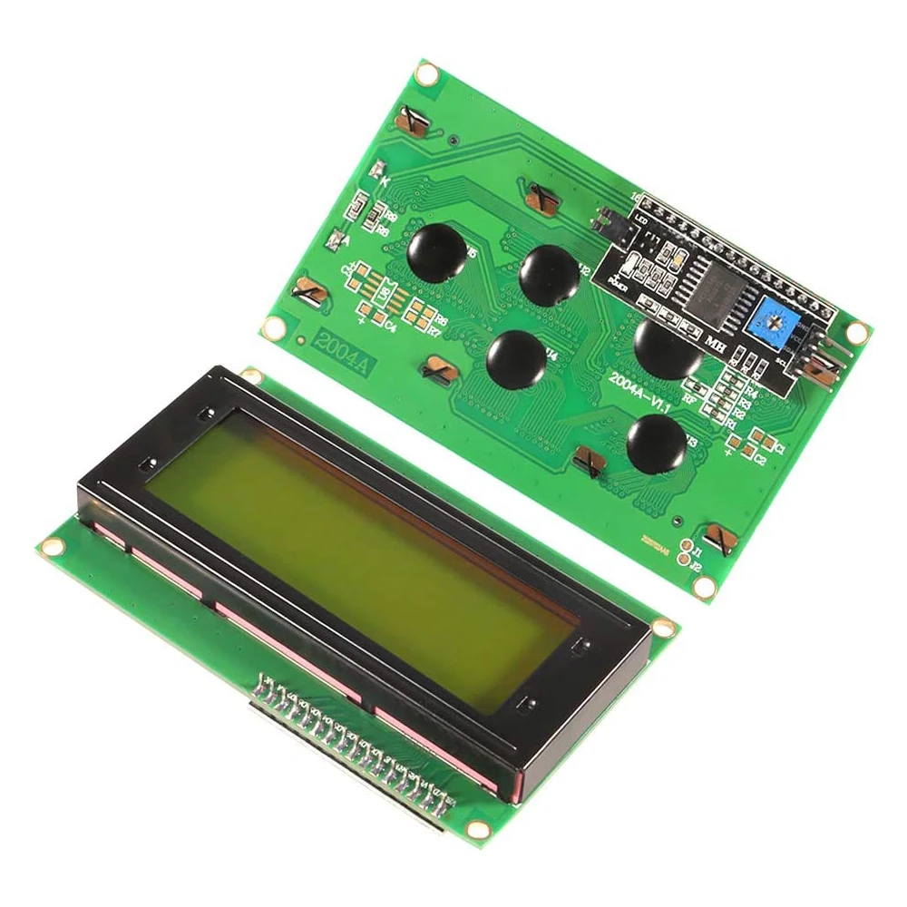 I2C Interface 20×4 LCD Module – Blue Screen – HandsOn