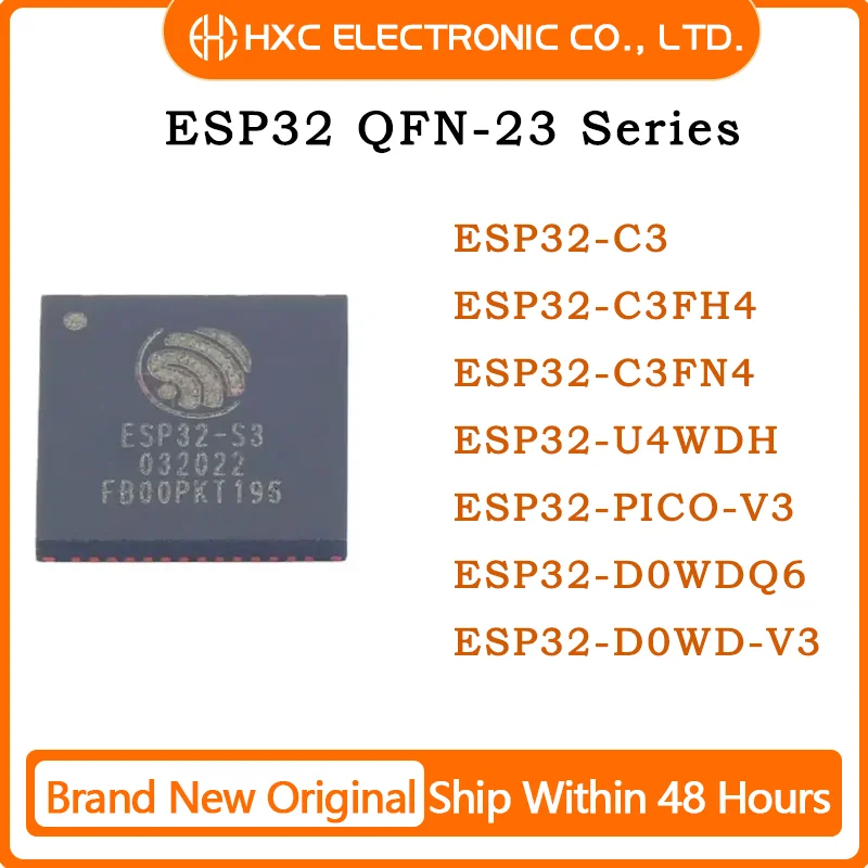 ESP32-C3-ESP32-C3FH4-ESP32-C3FN4-ESP32-U4WDH-ESP32-PICO-V3-ESP32-D0WDQ6 ...