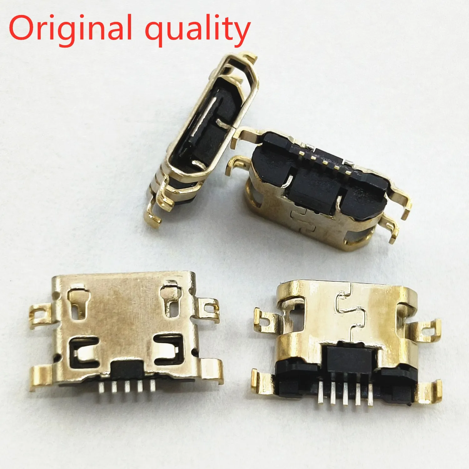 5-100pcs-Original-New-5Pin-Mini-Micro-USB-DC-Charging-Socket-Port ...